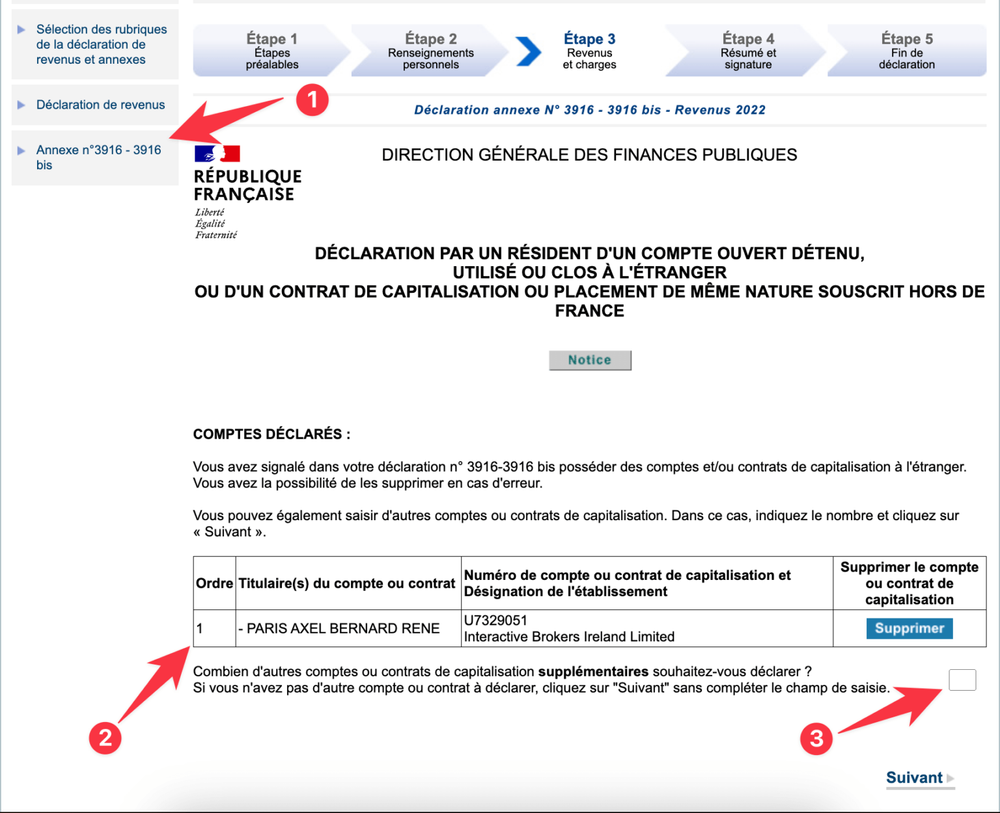 Déclarer son compte-titres Interactive Brokers aux impôts (formulaire ...
